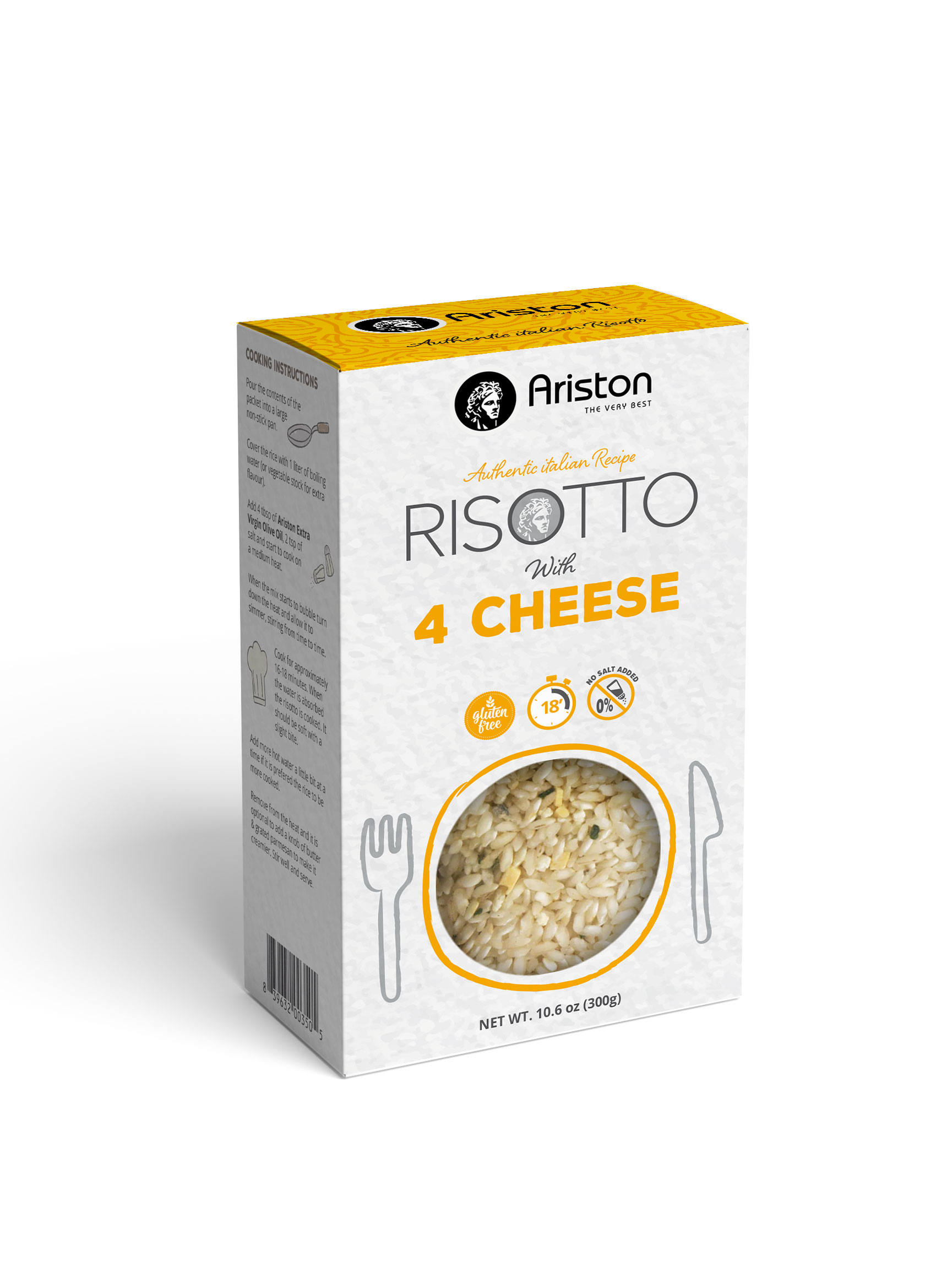 Risotto with 4 Cheese – Ariston Specialties | Greek for the "Very Best"