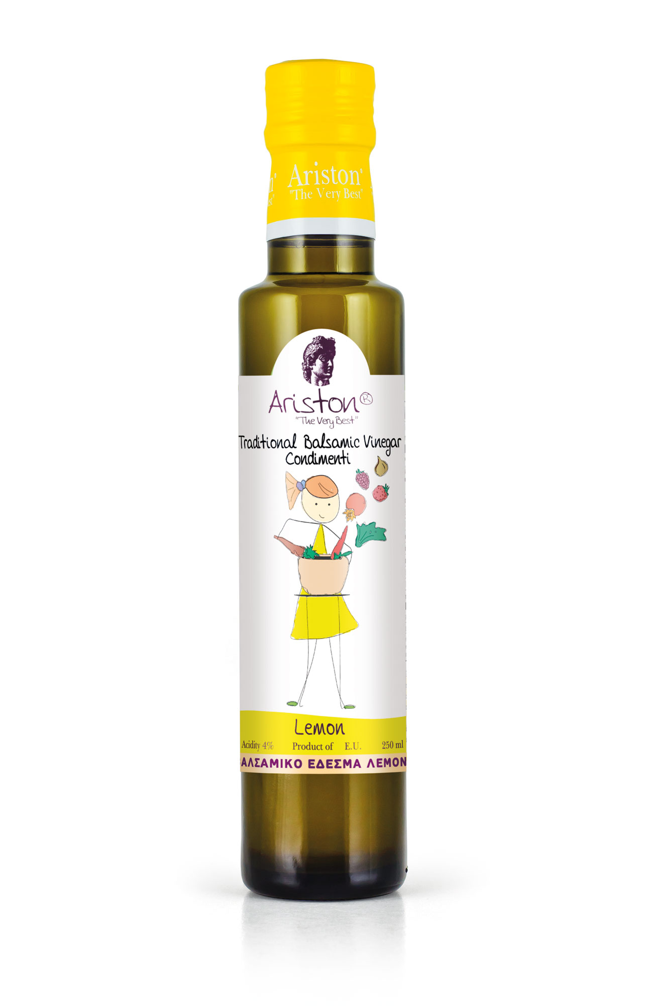 Ariston Lemon Infused Balsamic Vinegar 250ml – Ariston Specialties ...