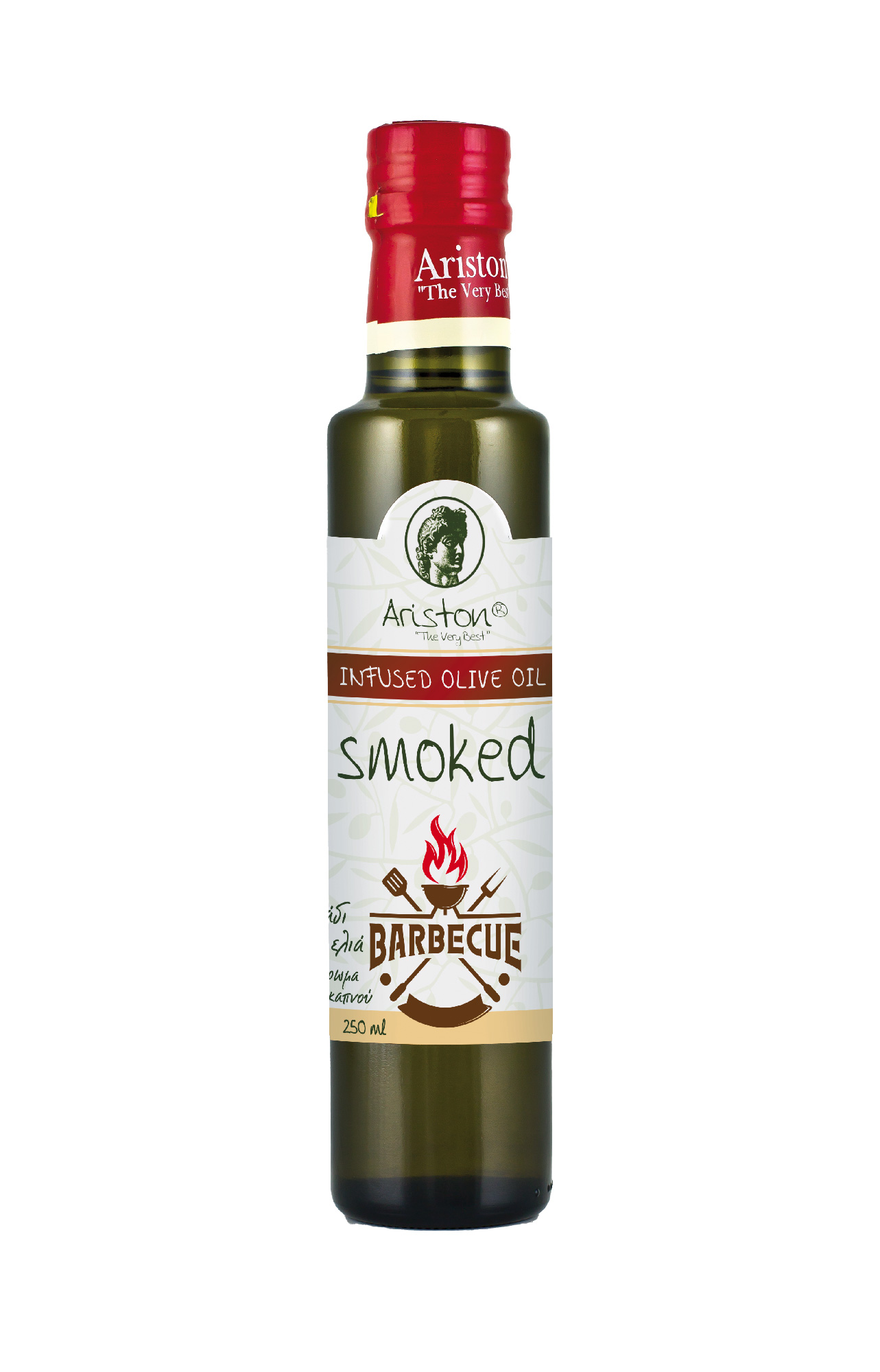 Ariston Smoked Olive Oil 250ml. – Ariston Specialties | Greek for the ...